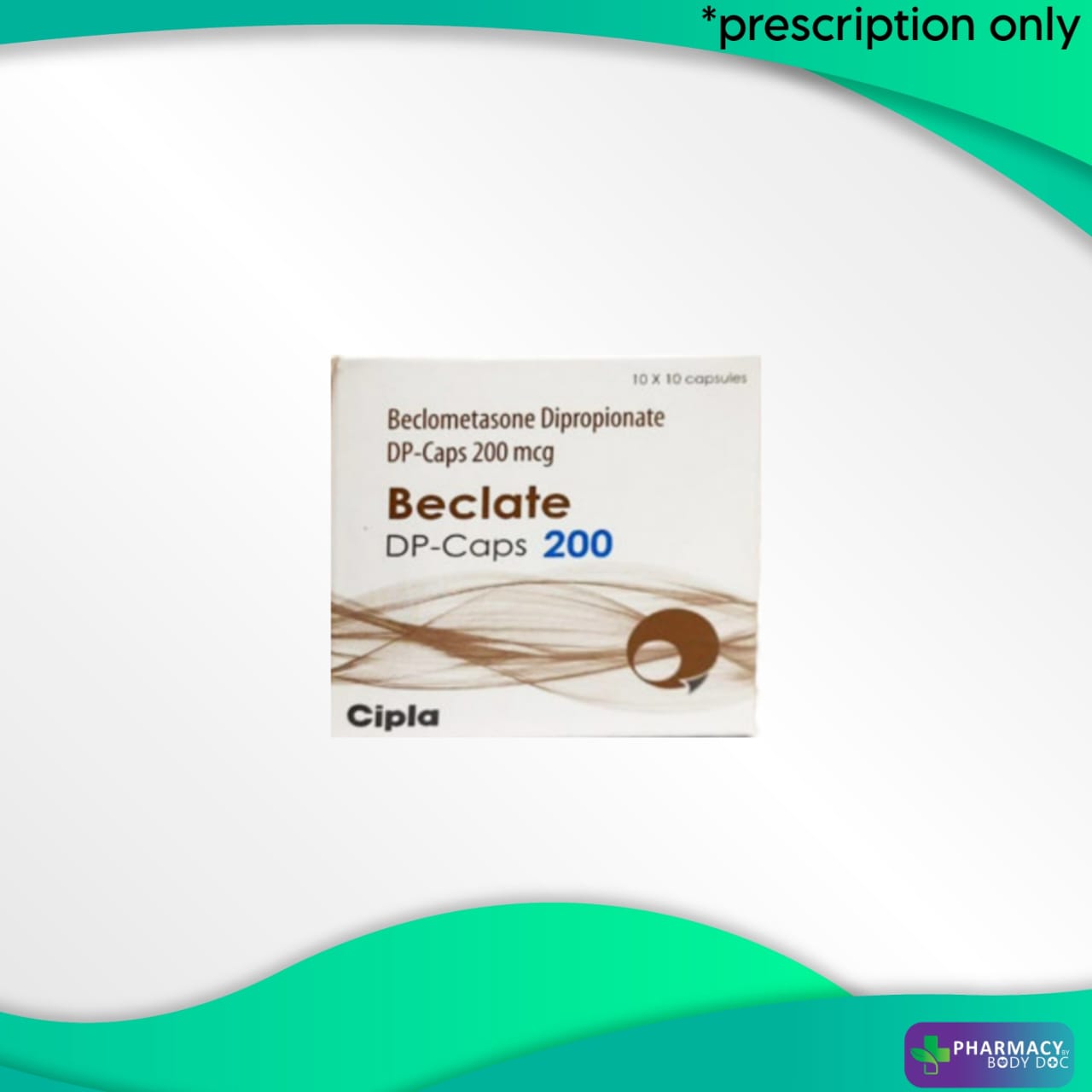 Beclate DP capsules 200 - Body Doc